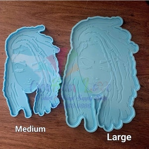 Woman With Dreads Mold - Etsy