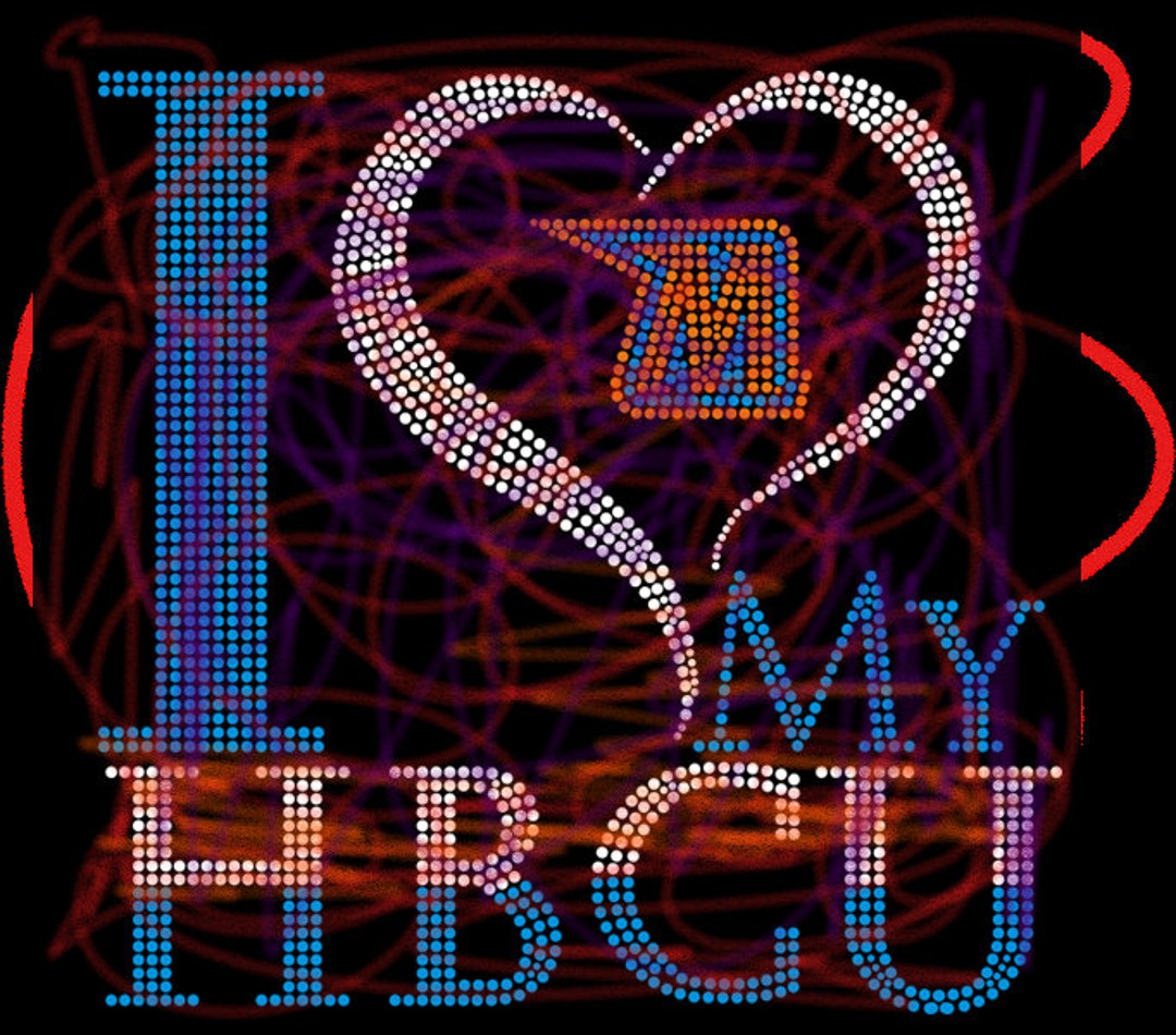 I Heart Morgan State HBCU Digital File - Etsy