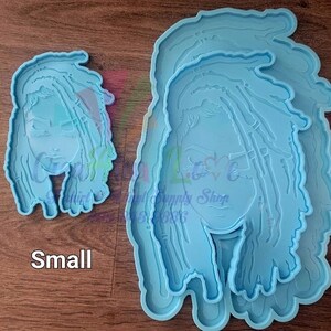 Woman With Dreads Mold - Etsy
