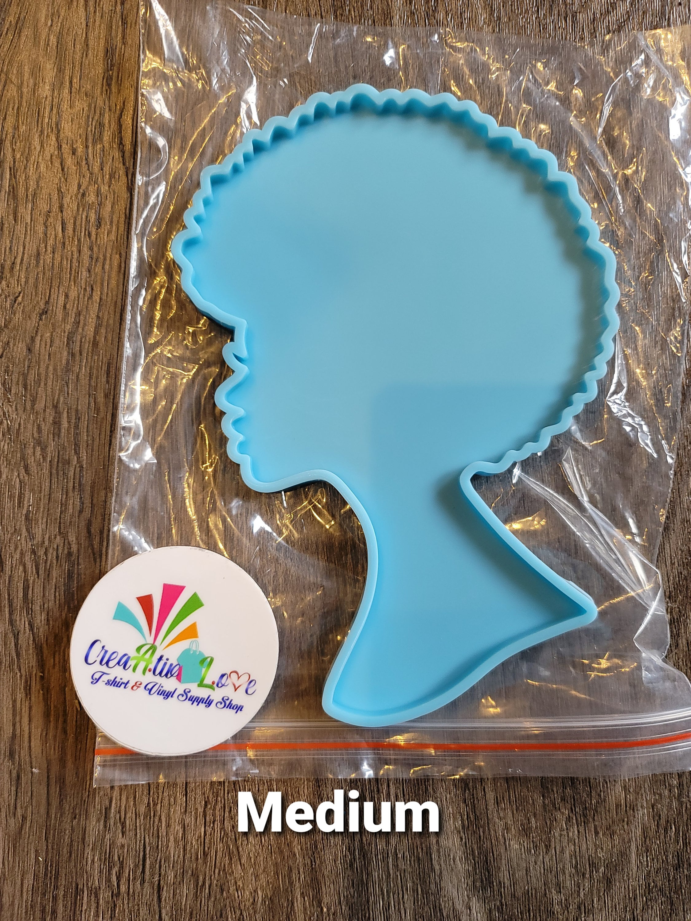 African Woman Head Resin Mold - Etsy