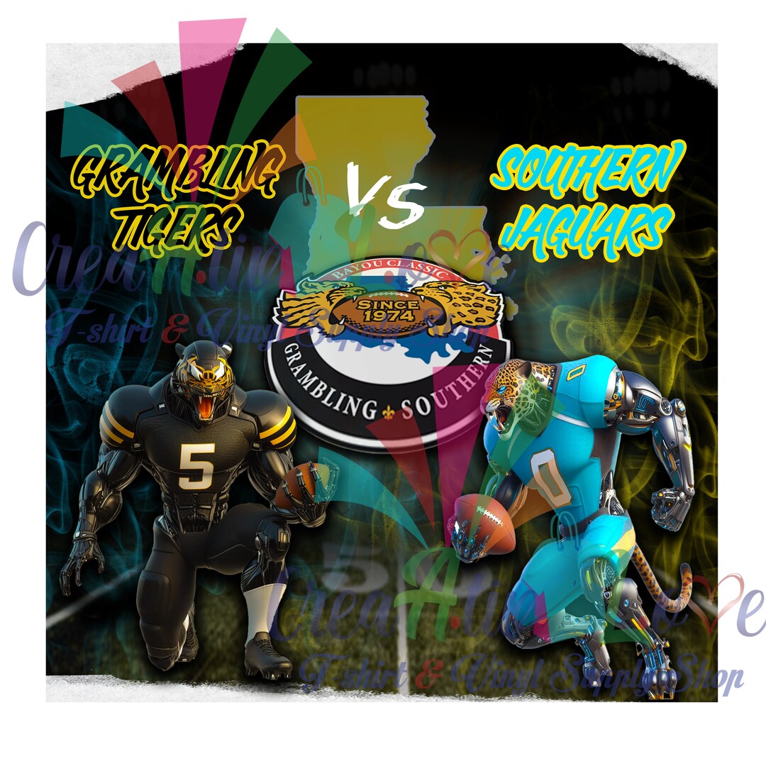 Grambling Vs Southern Digital File - Etsy
