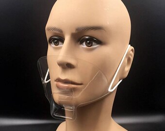 Face Mask See Through Mouth - Etsy