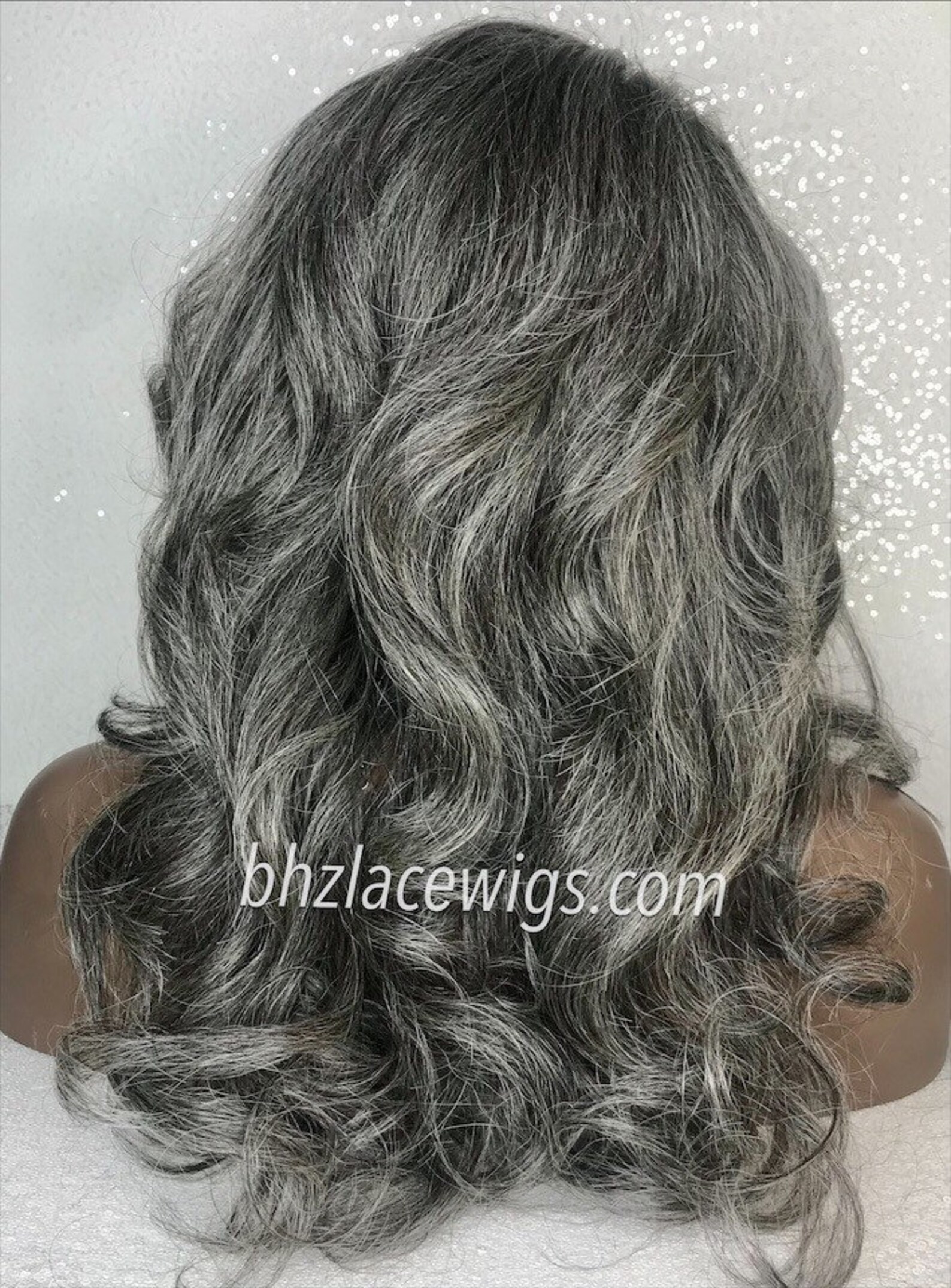 EXCLUSIVE// Auntie Beverly Gray Lace Wig Gray Lace Front Wig - Etsy