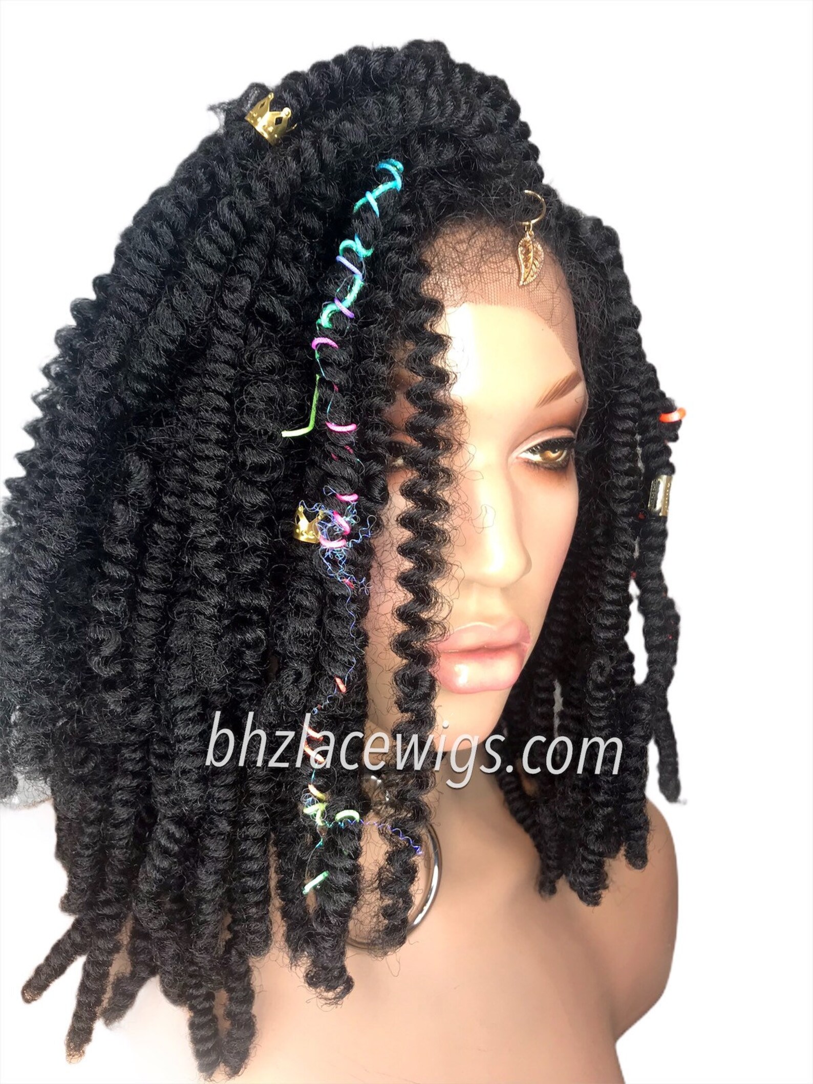 NEW Passion Twists Faux Locs Dread Lock Curly Twist Locs Lace - Etsy