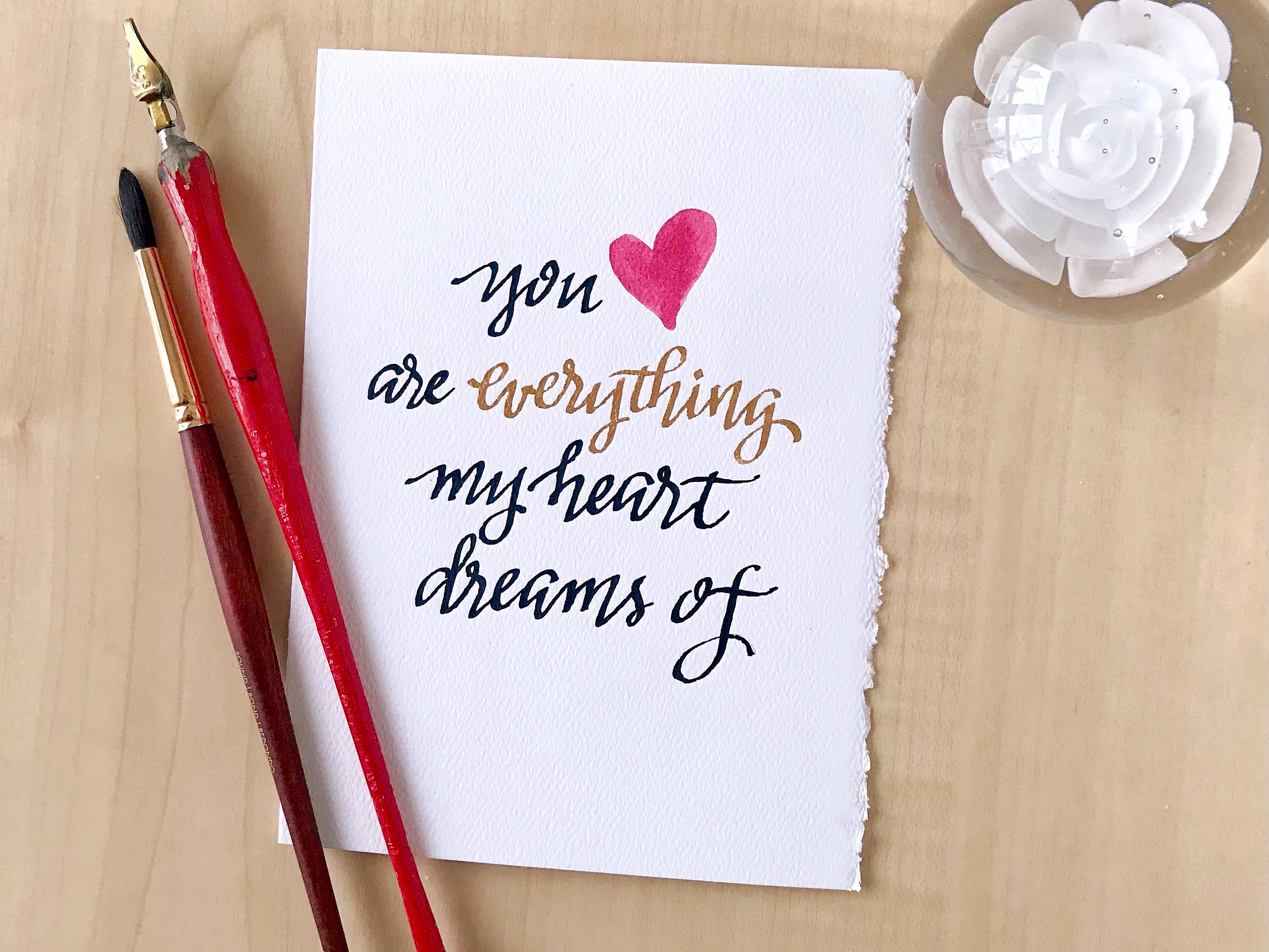 Romantic Engagement Card Anniversary Card for Wife Husband | Etsy