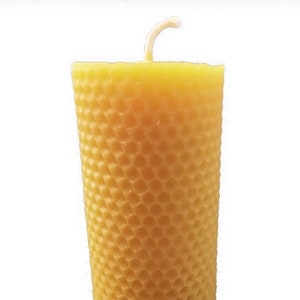 Candle Mold, Honey Comb Embossed Pillar Candle Mold, Beeswax Candle ...