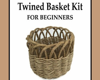 Coiled Basket Kit for Beginners, Basket Weaving Kit, Traditional Craft ...