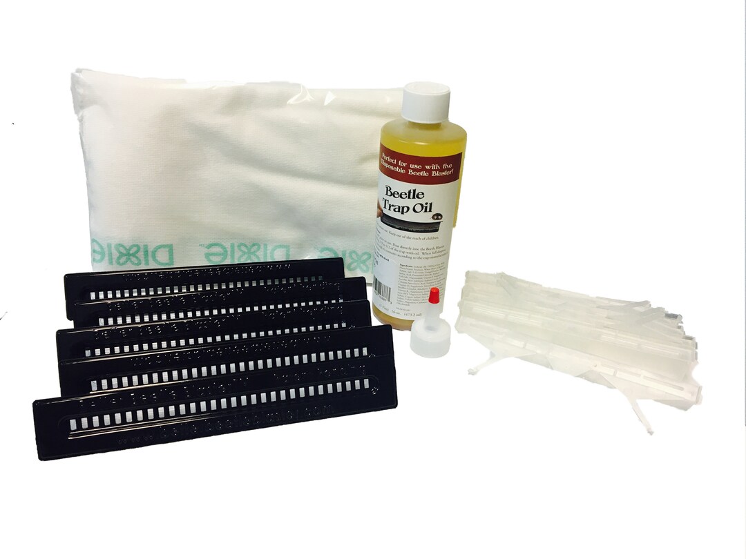 Small Hive Beetle Trap Kit for Bee Hives, Beekeeping Sample Hive Beetle ...