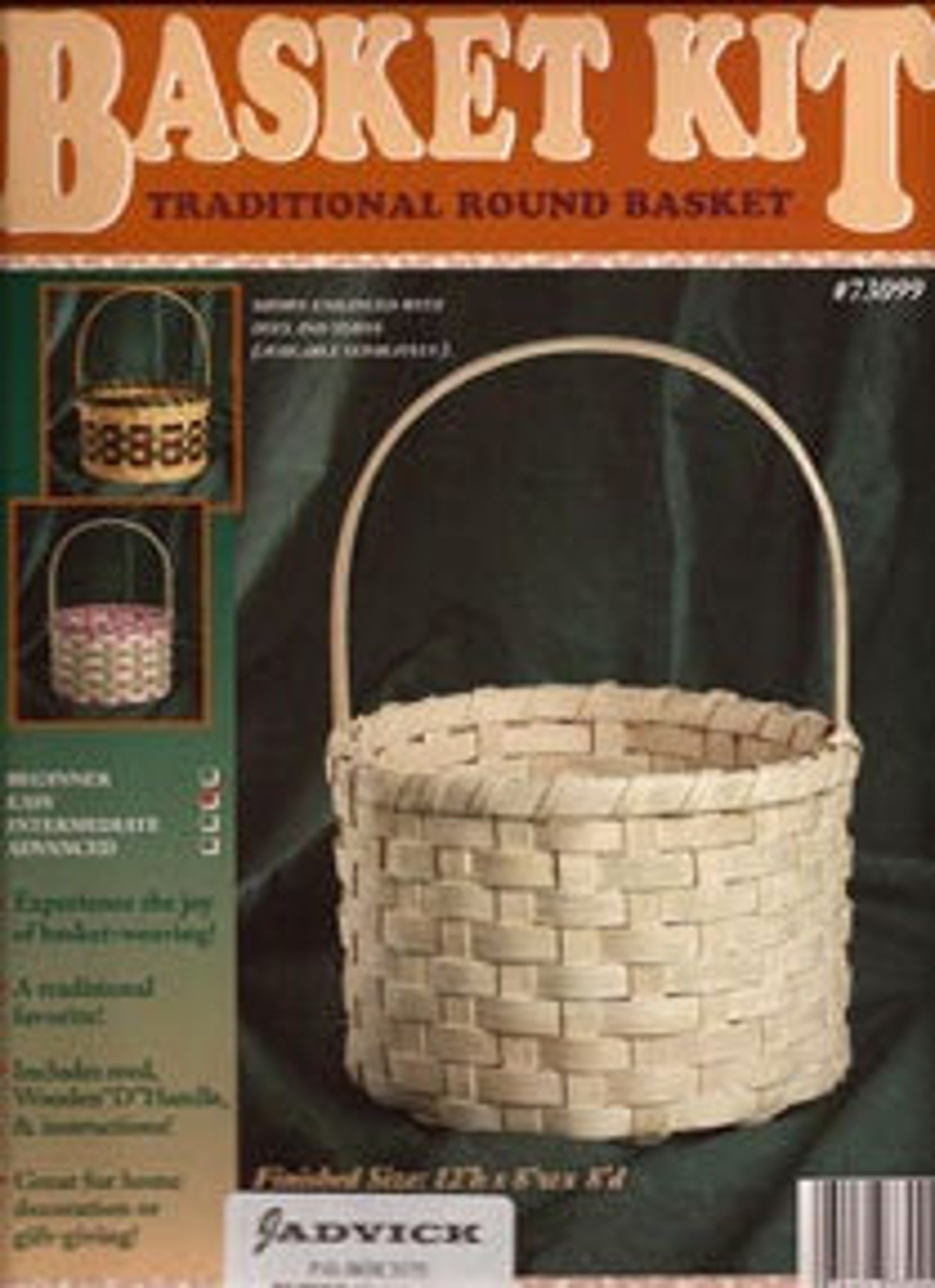 Basket Making Kit, Traditional Round Basket Weaving Kit - Etsy