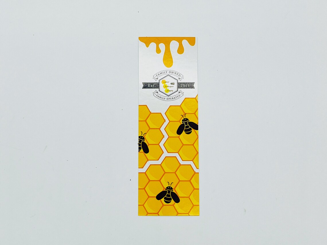 4 Honey Bee Bookmarks Beekeeping Bookmarks Book Holder Book - Etsy