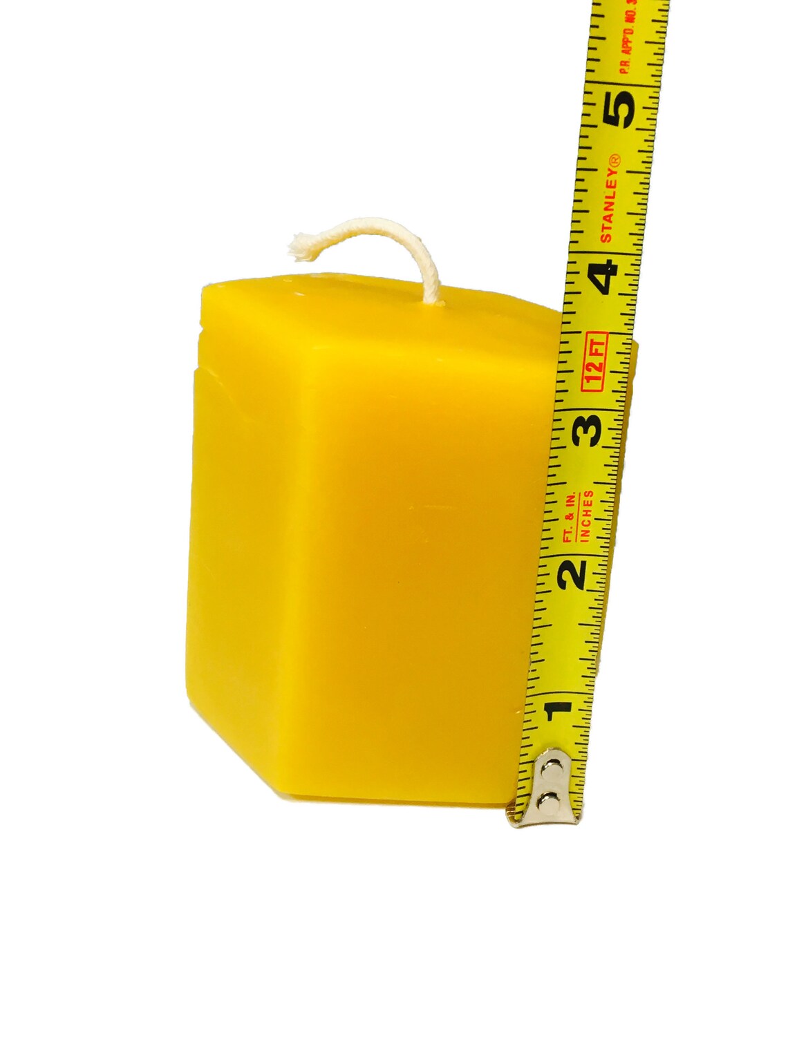 Beeswax Candle Hex, Hexagon Candle, All-natural, Clean Burning ...