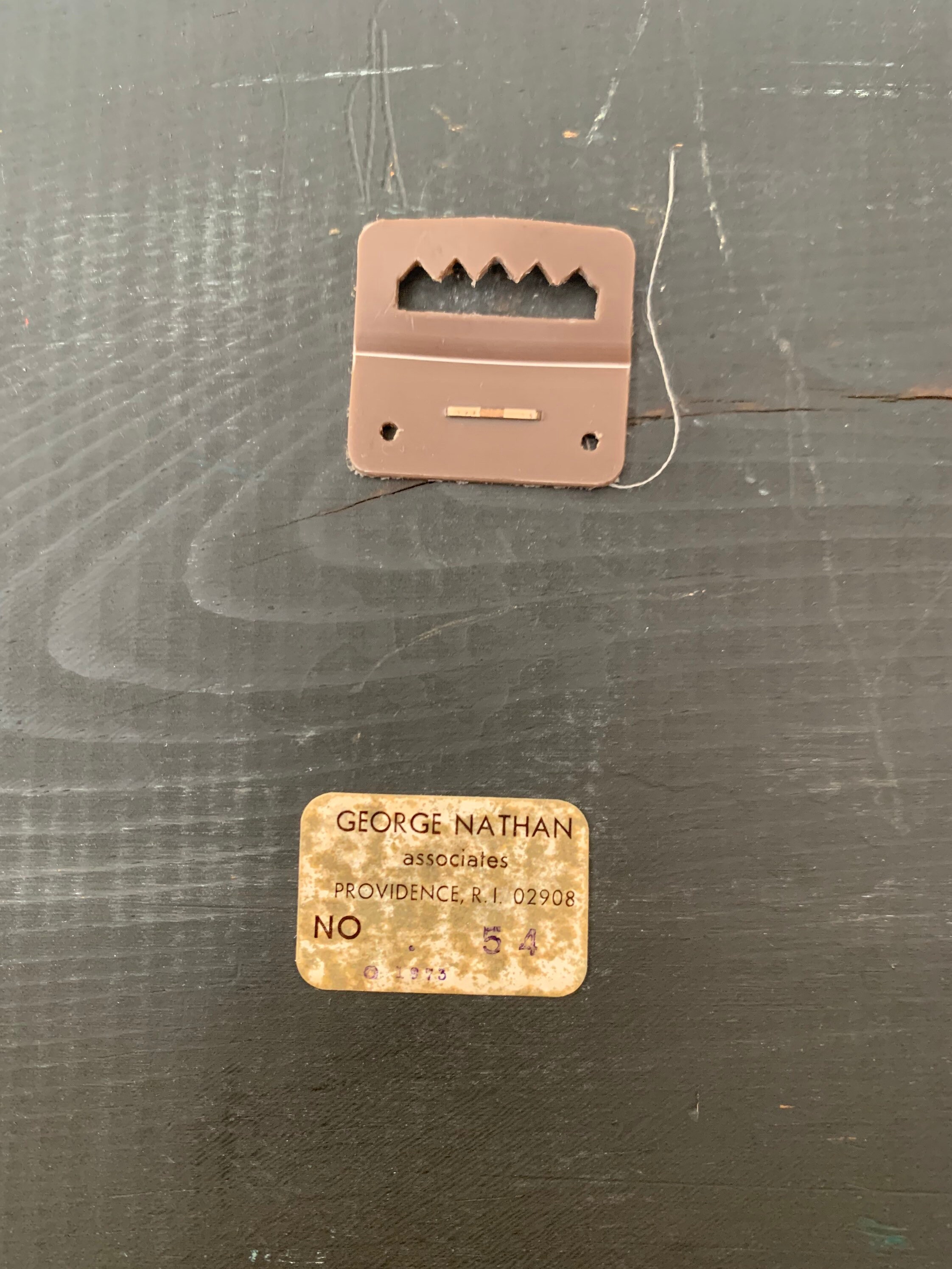 Vintage George Nathan Folk Art Wood Panel - Etsy