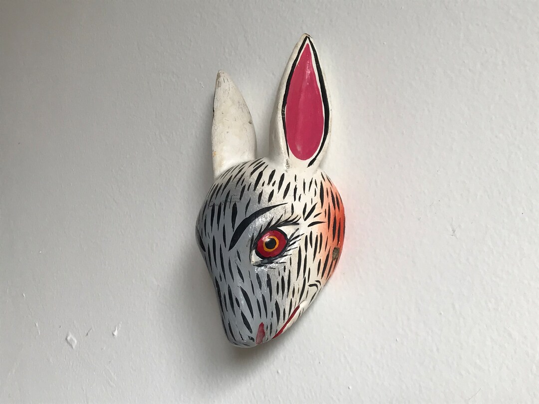 White Rabbit, Decorative Mask. - Etsy