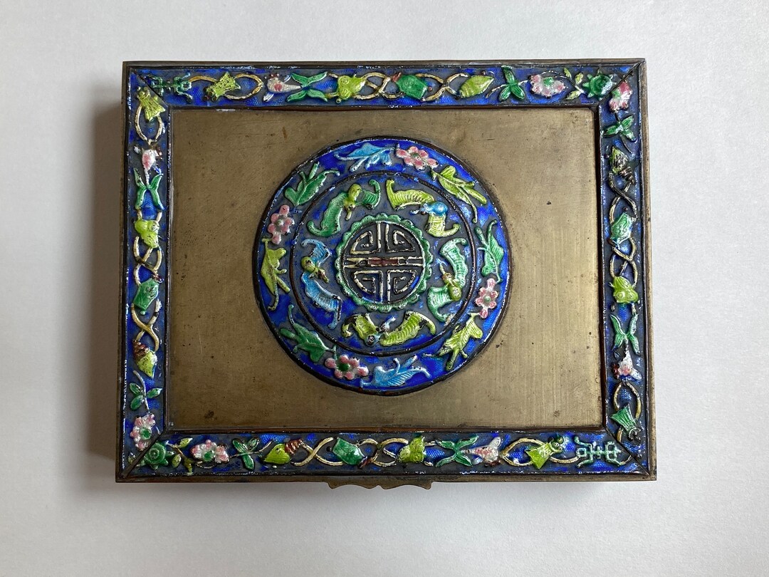 Vintage Chinese Box - Etsy