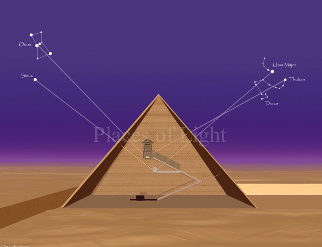 Great Pyramid, Egyptian Art, Mystical Art, Orion, Sirius, Scifi Art ...