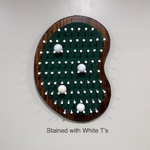 Putting Green Shaped Golf Ball Display - Etsy