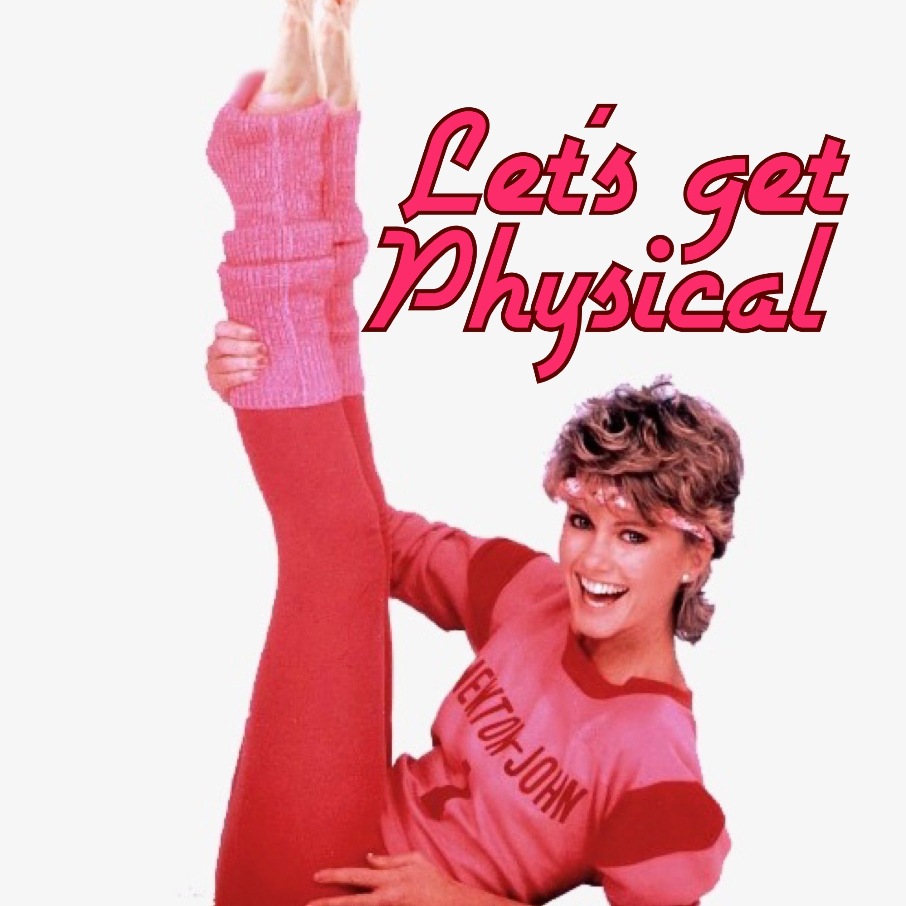 Let's Get Physical, 80's Music, Album Cover Art, Pink Pom Pom Keychain ...