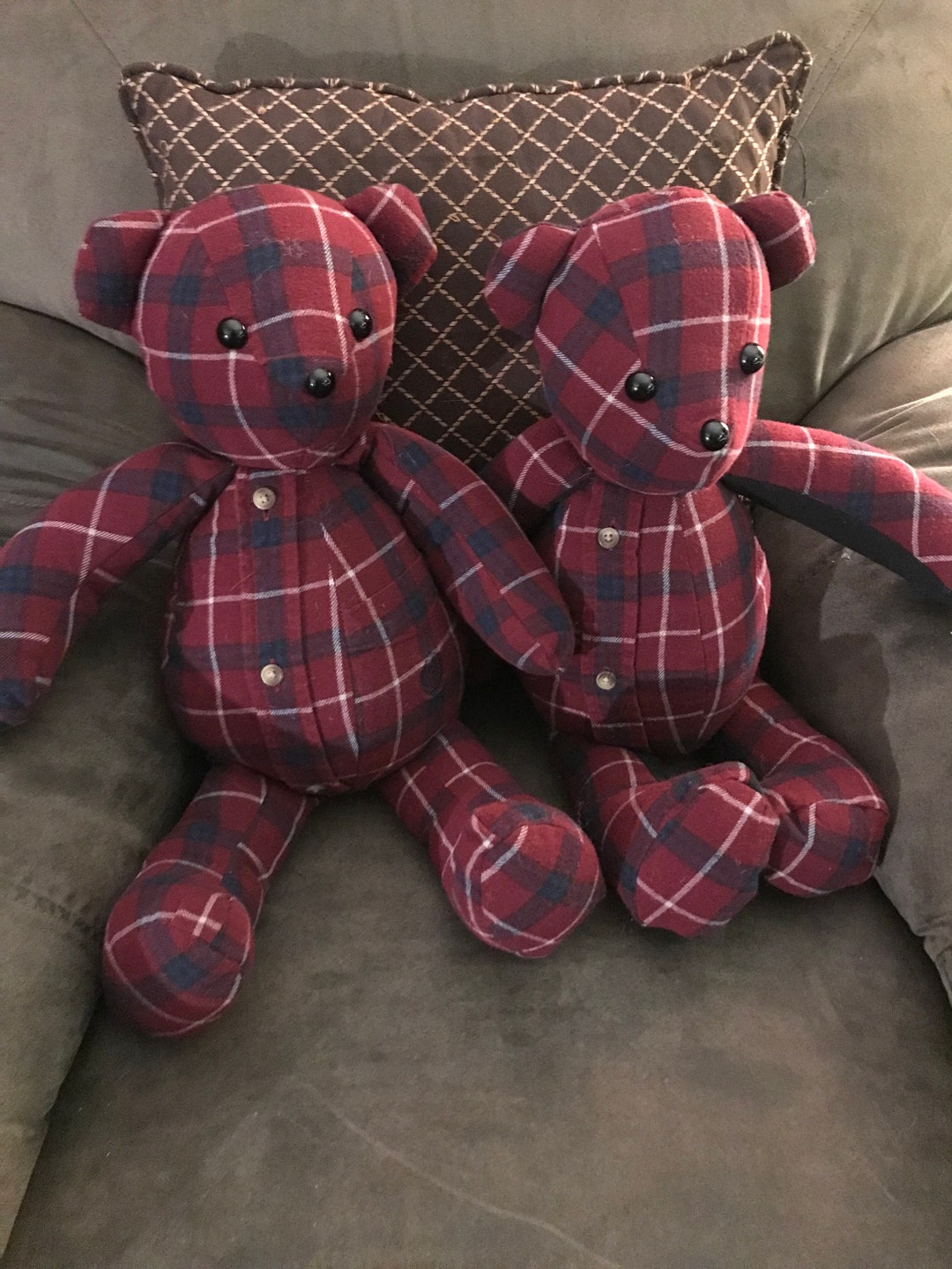 18" Memory Bear - Etsy