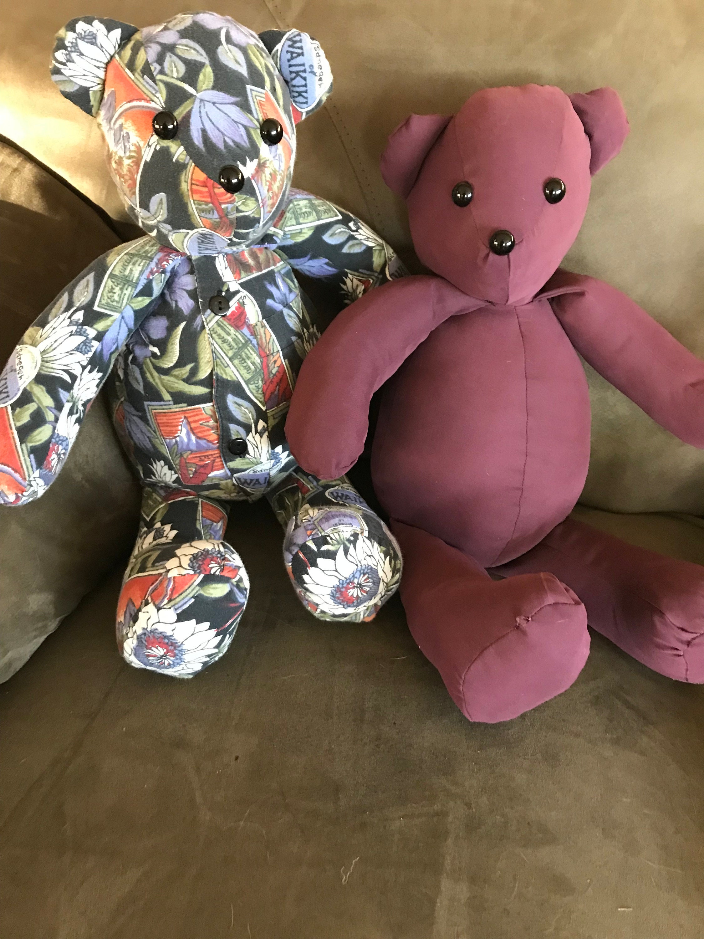 18" Memory Bear - Etsy