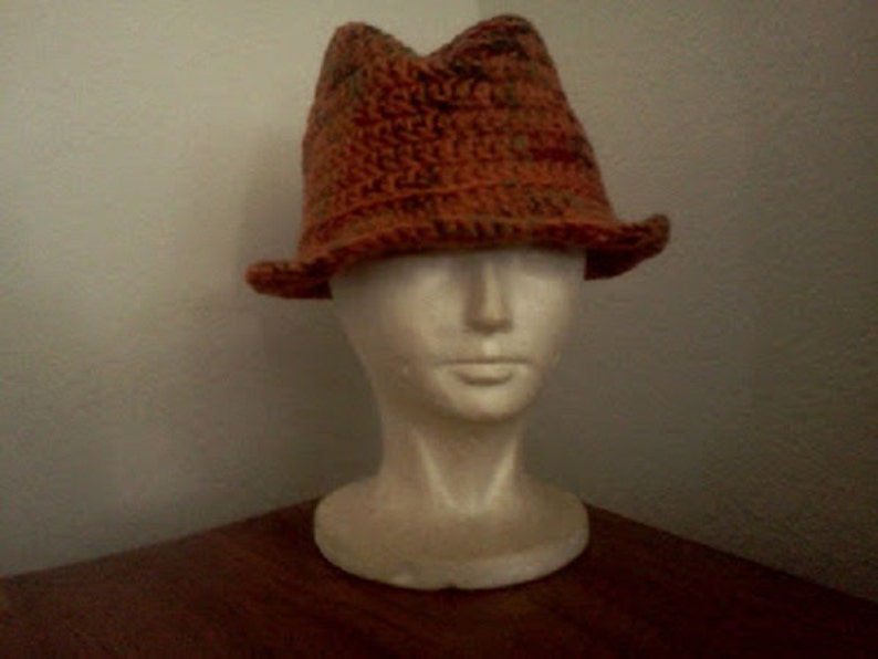 Custom Classic Fedora // Crocheted Fedoras // Unisex Hats // Holiday ...