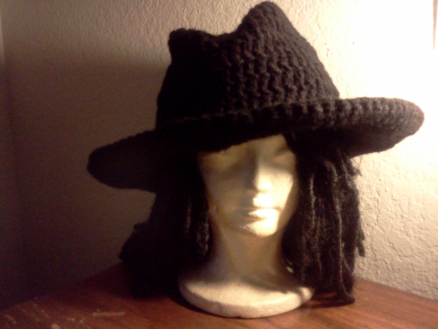 Custom Wide-brimmed Fedora // Crochet Fedoras // Crochet Hats // Unisex ...
