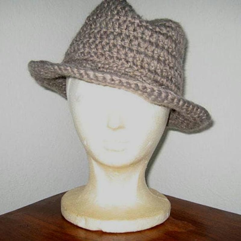 Crochet Fedora - Etsy