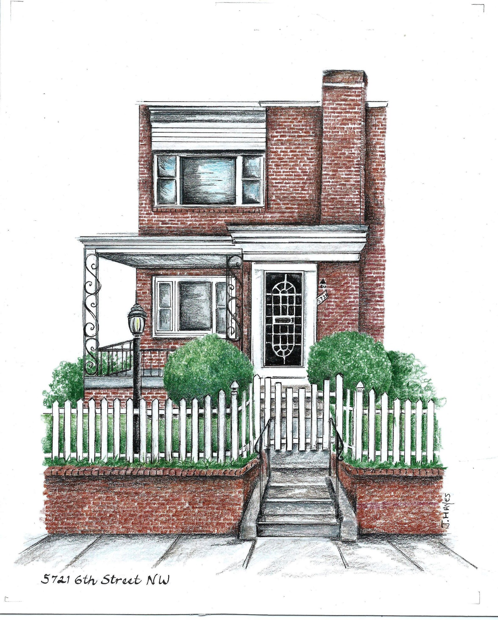 Custom House Portrait/ Town House Drawing/ House Illustration/ - Etsy