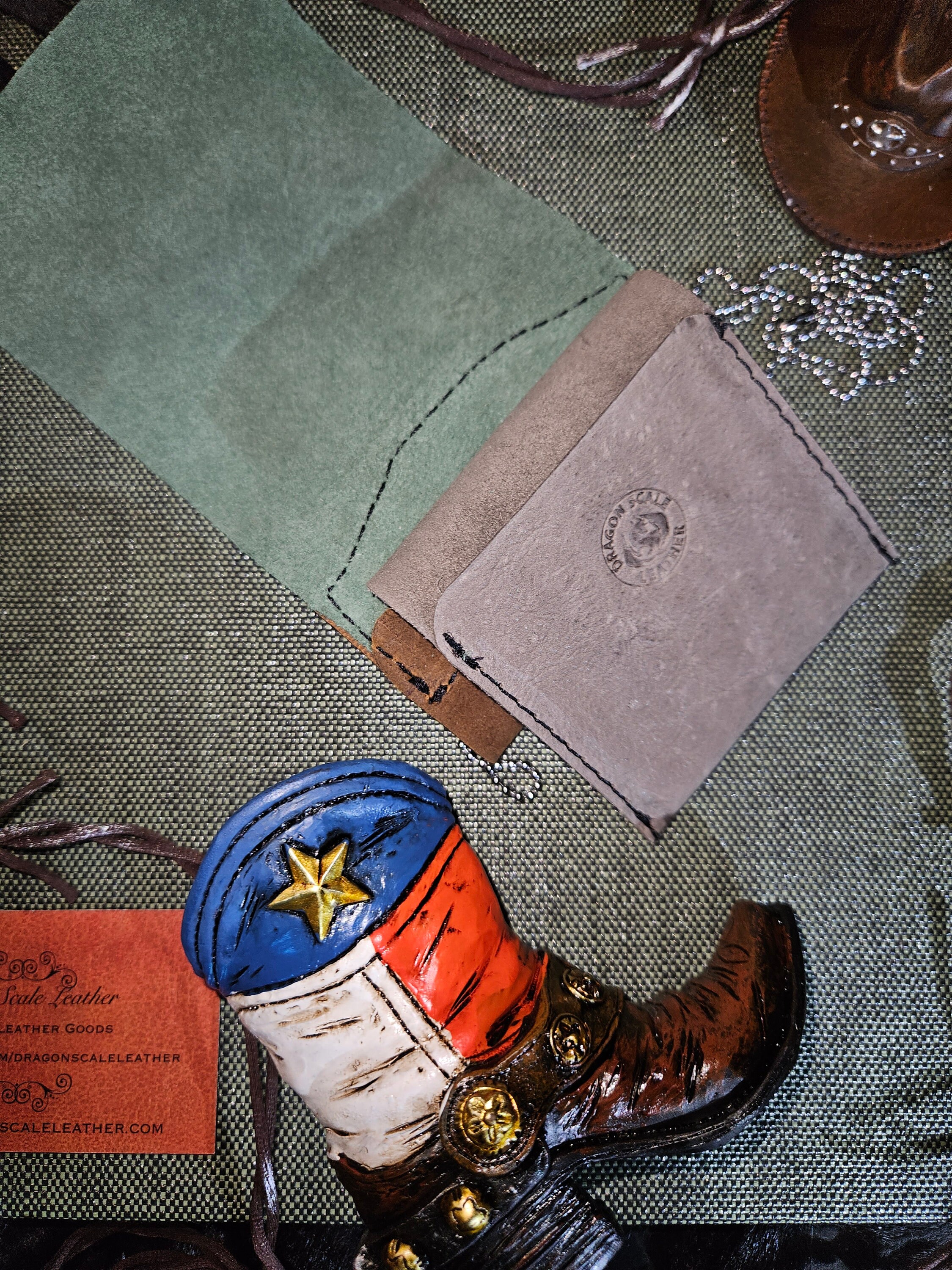 Leather Rodeo Committee Badge Holder. Just in Time for the Houston ...