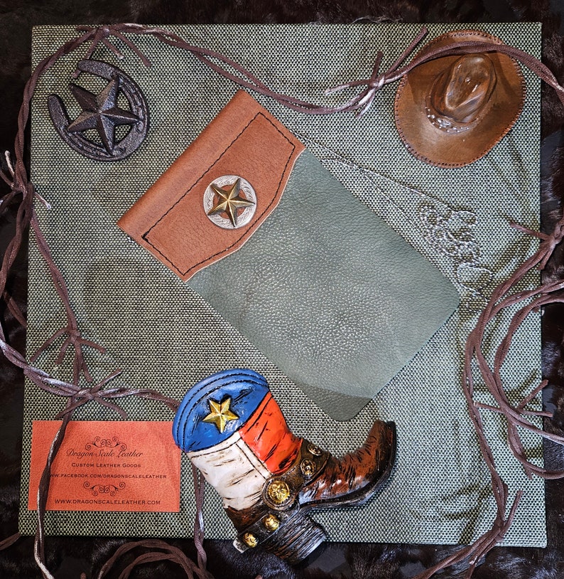 Leather Rodeo Committee Badge Holder. Just in Time for the Houston ...