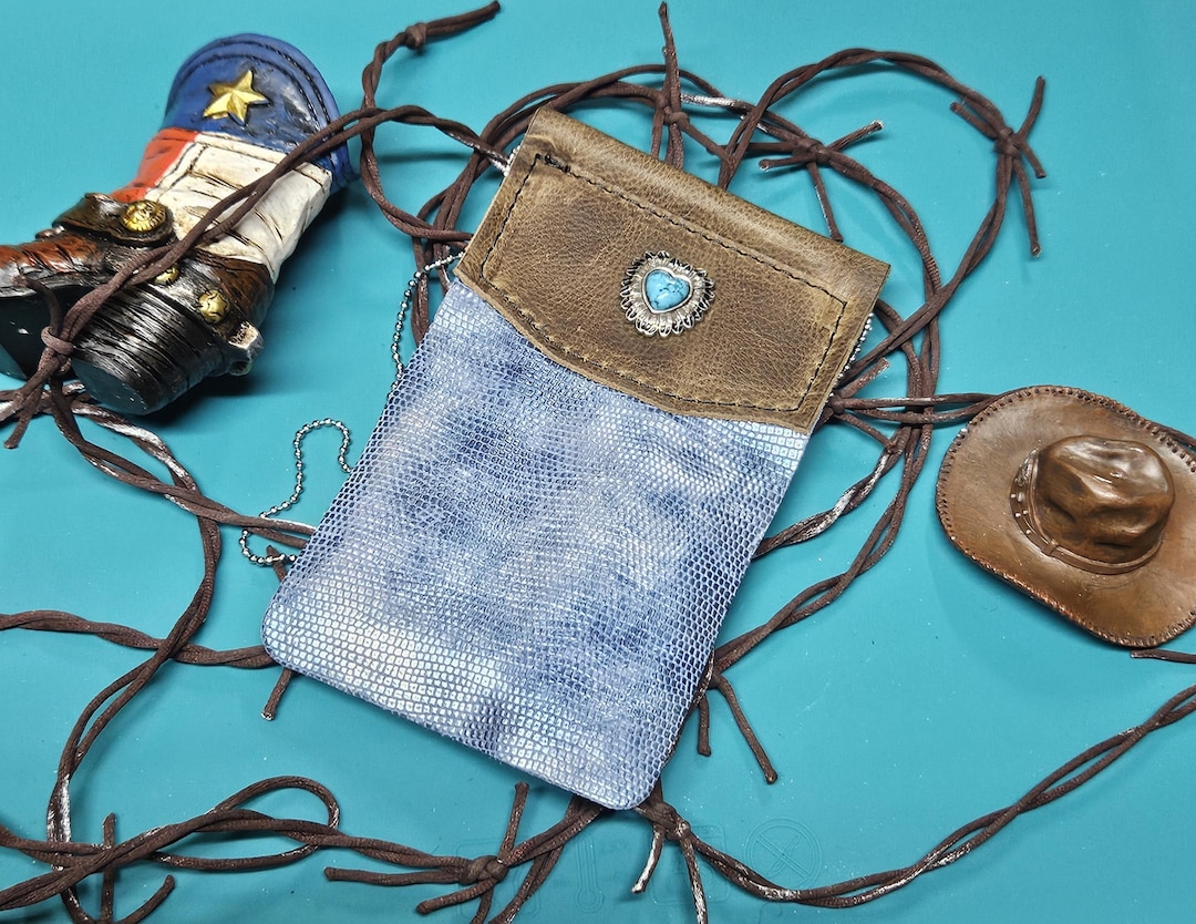 Leather Rodeo Committee Badge Holder. Just in Time for the Houston ...