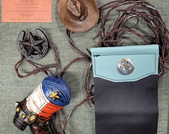 Leather Rodeo Committee Badge Holder. Just in Time for the Houston ...