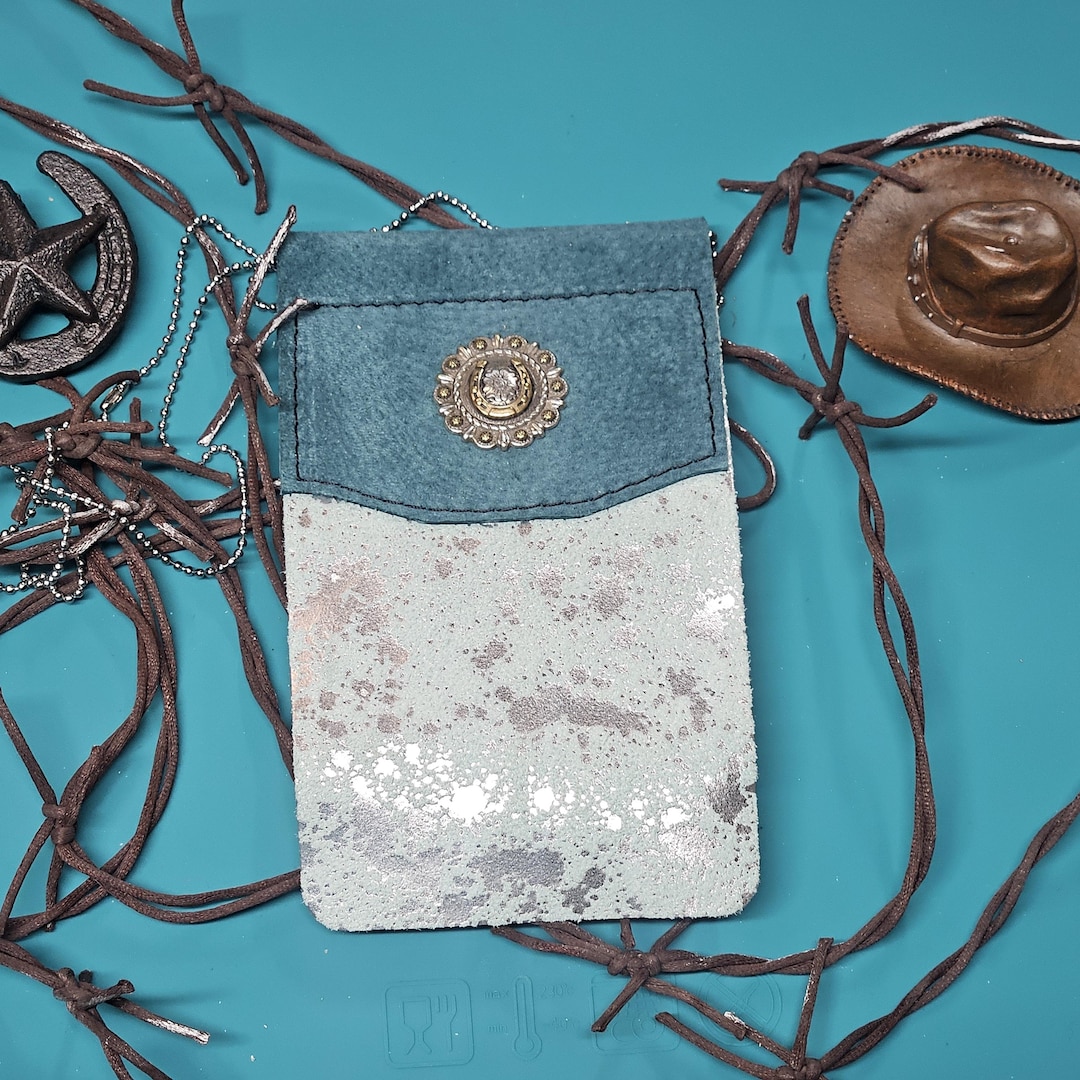 Leather Rodeo Committee Badge Holder. Just in Time for the Houston ...