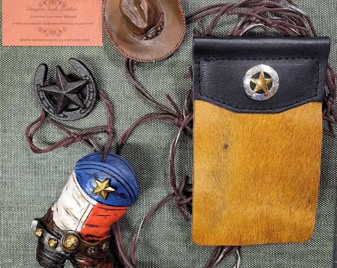 Leather Rodeo Committee Badge Holder. Just in Time for the Houston ...