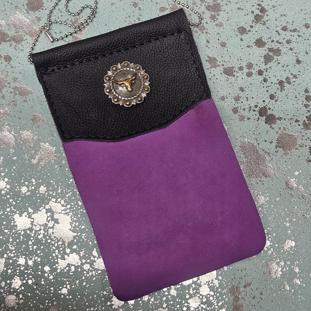 Leather Rodeo Committee Badge Holder. Just in Time for the Houston ...