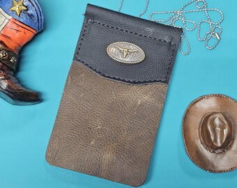 Leather Rodeo Committee Badge Holder. Just in Time for the Houston ...