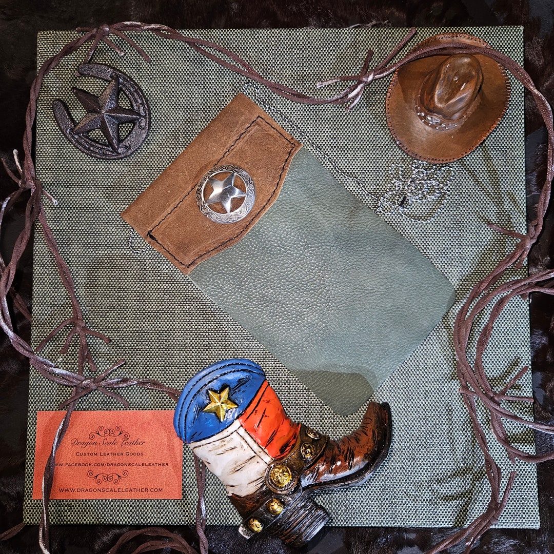 Leather Rodeo Committee Badge Holder. Just in Time for the Houston ...