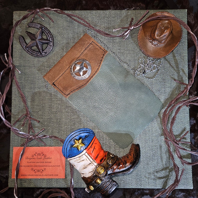 Leather Rodeo Committee Badge Holder. Just in Time for the Houston ...