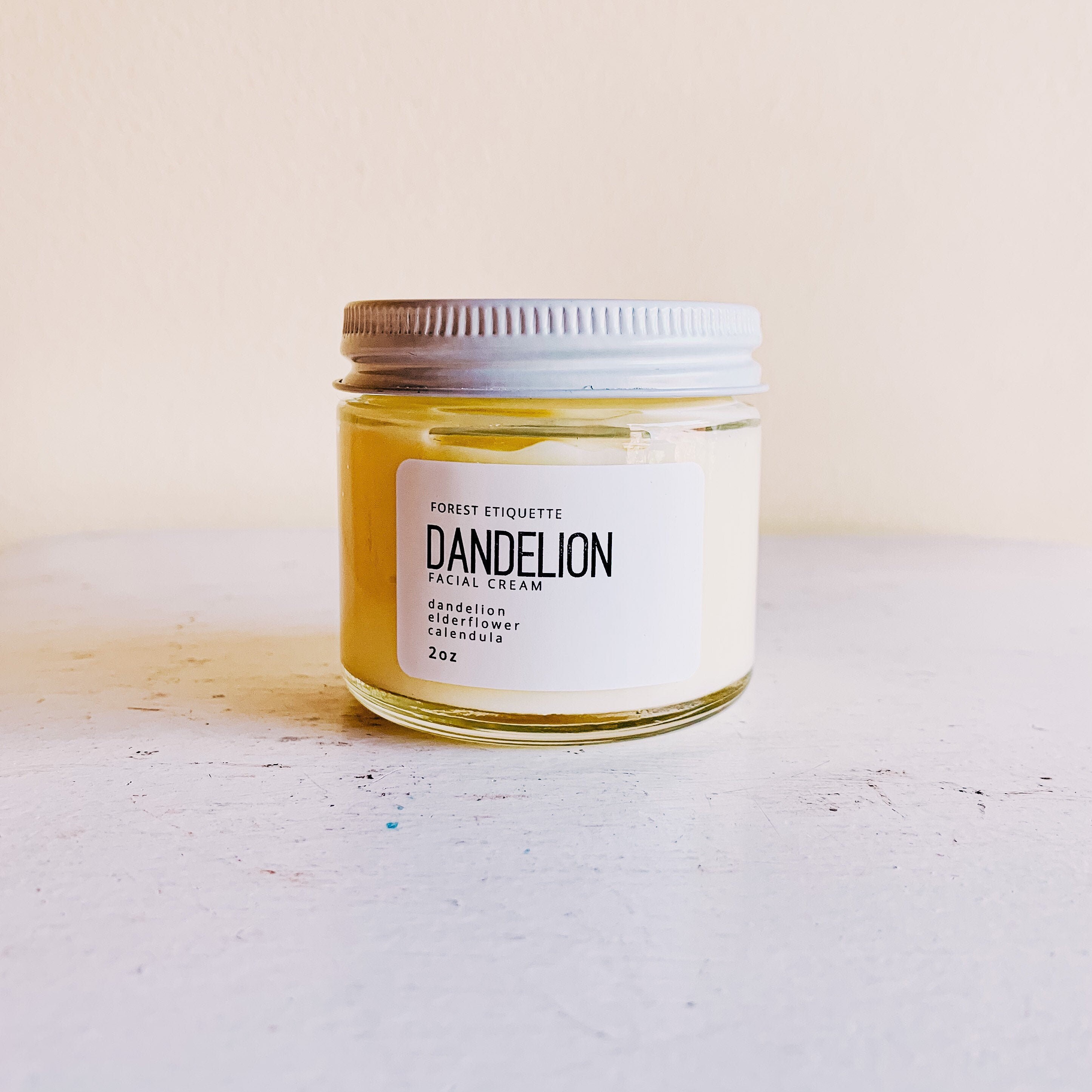 Dandelion. Dandelion facial cream. Wildcrafted organic | Etsy