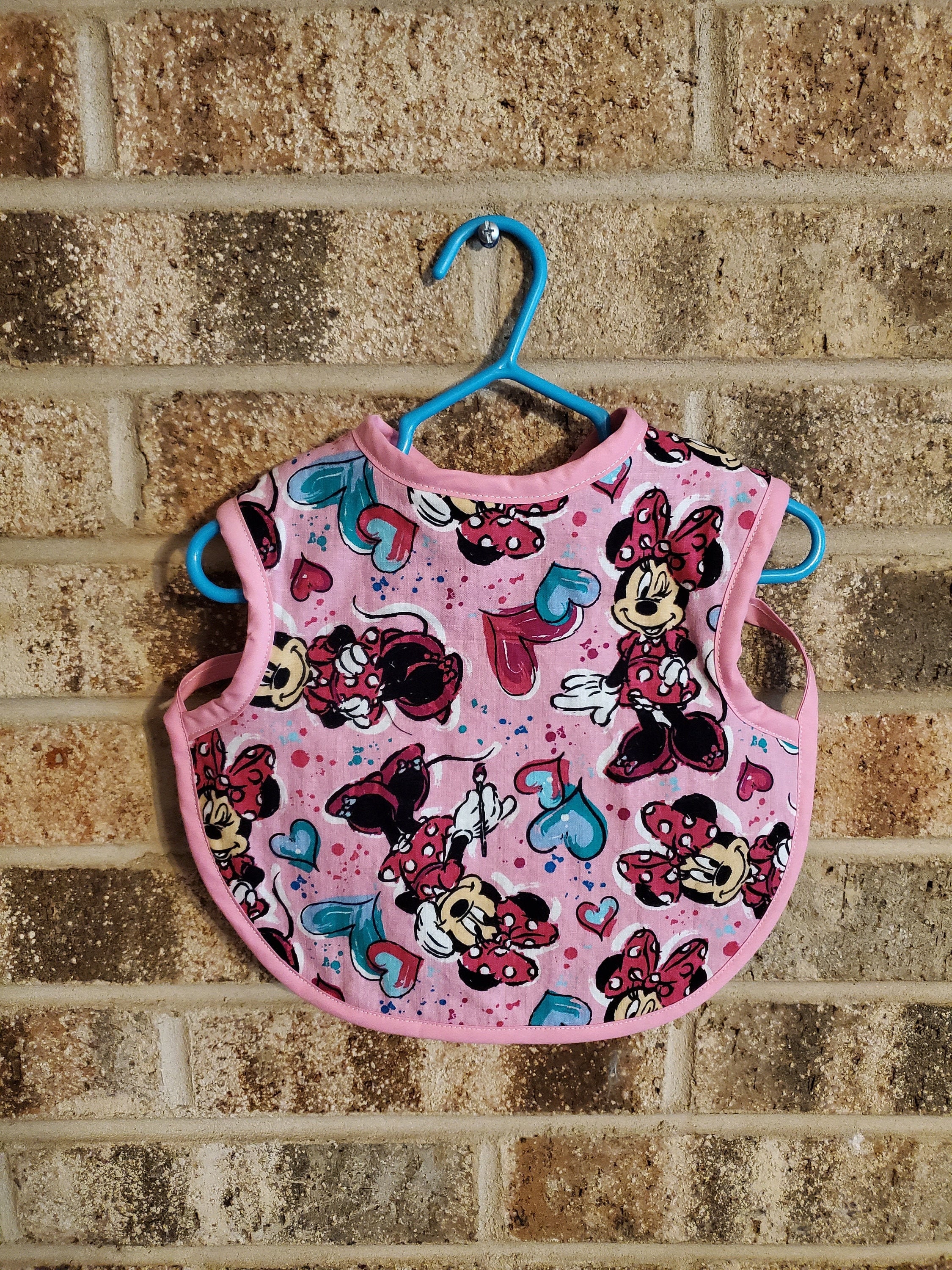 Ready to Ship Minnie Mouse Bib Apron