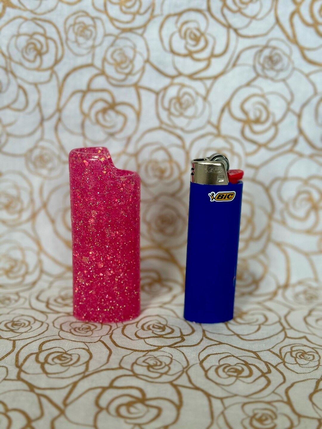 Pink Glitter Lighter Case, Glitter Lighter Cover, Pink Lighter Case ...