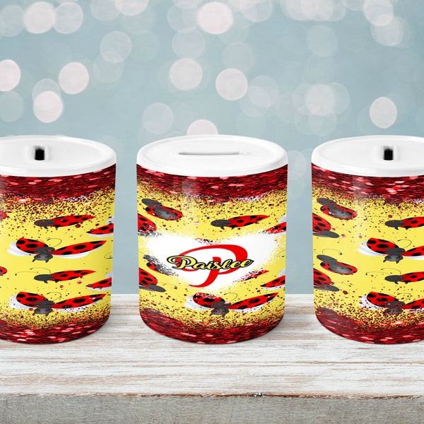 Ladybug Piggy Bank - Etsy