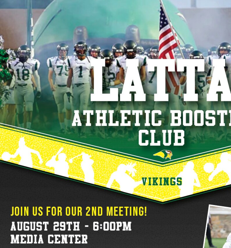 Booster Club Flyer - Etsy