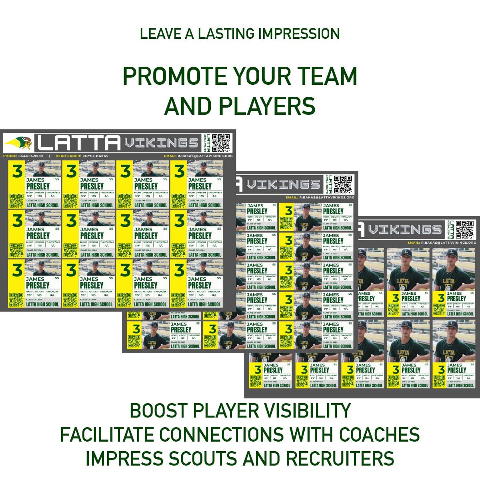 Customizable Premier Editable Player Profiles, Softball, Baseball ...