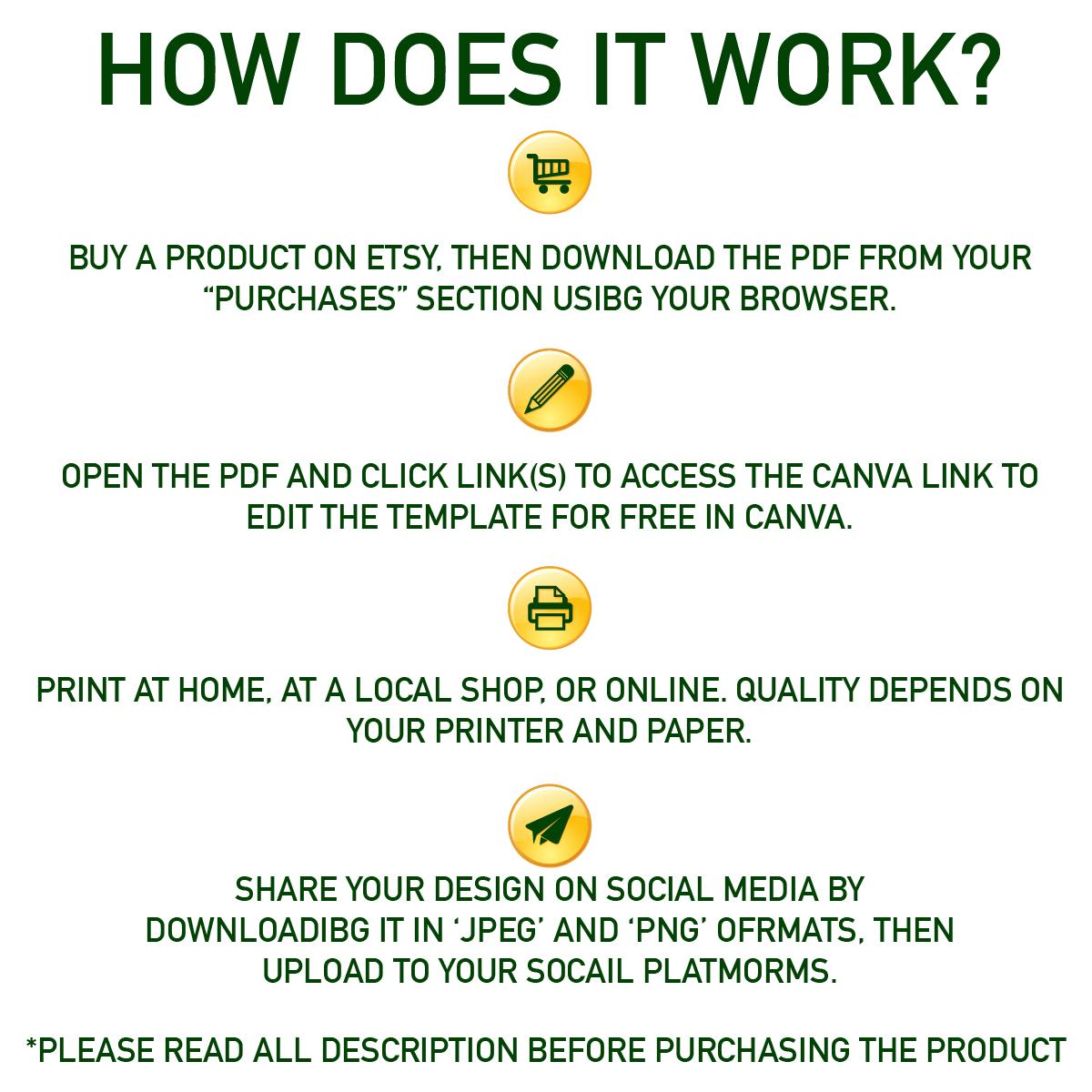 Booster Club Editable Canva Template High Quality Premium Layout - Etsy