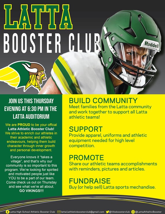 Booster Club Templates