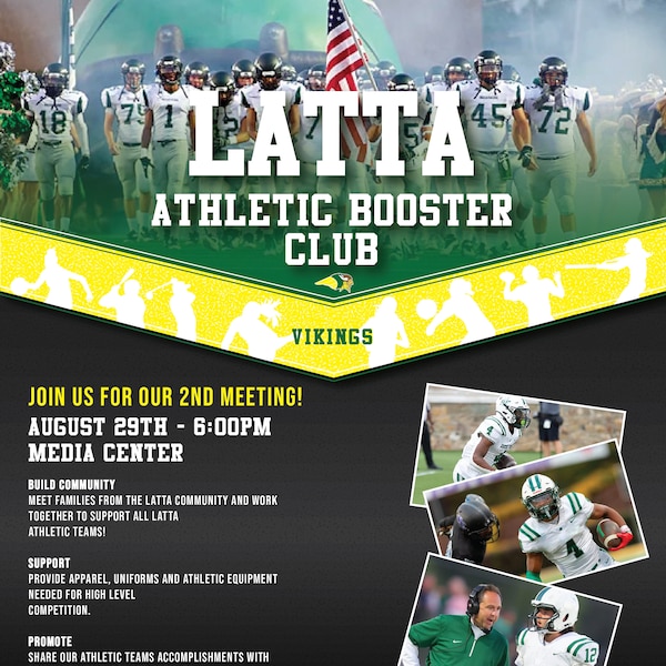 Booster Club Flyer - Etsy