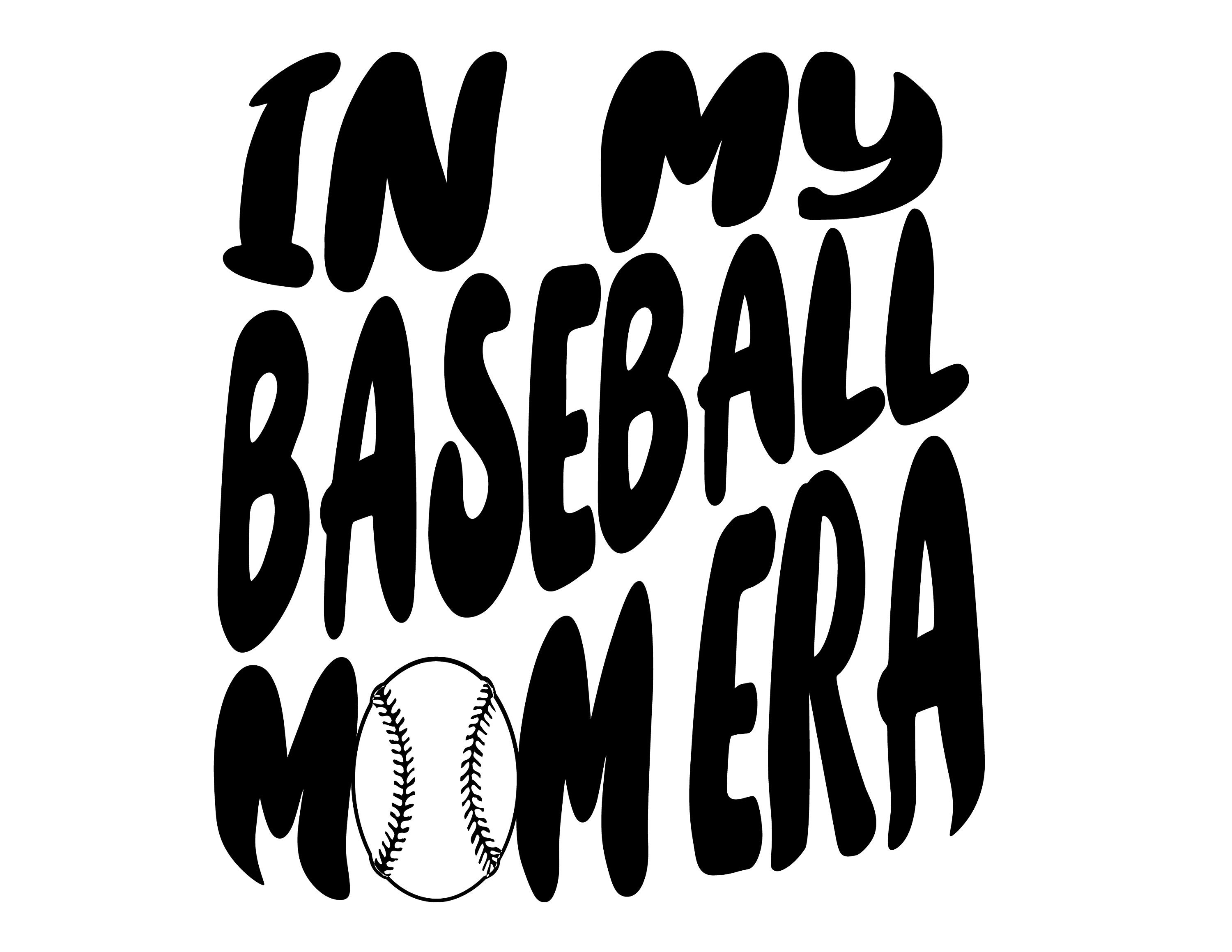 Baseball Moms Shirt Design- PNG SVG EPS - Etsy