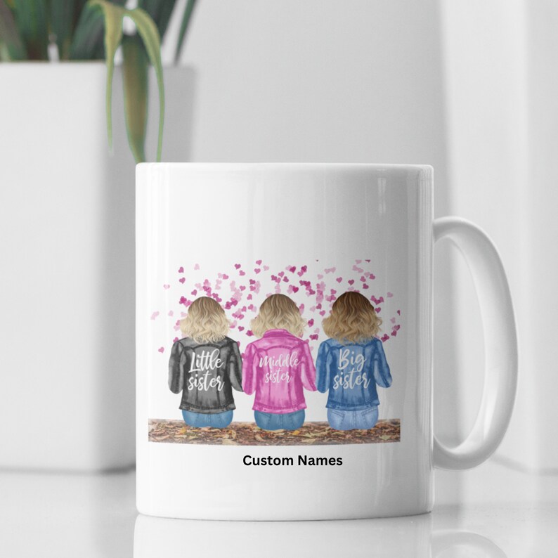 Personalized Sister Mug Custom Sister Mug Coffee Cup Sister - Etsy