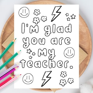 Teacher Appreciation DIY Thank You Card - End of Year Teacher Gift ...