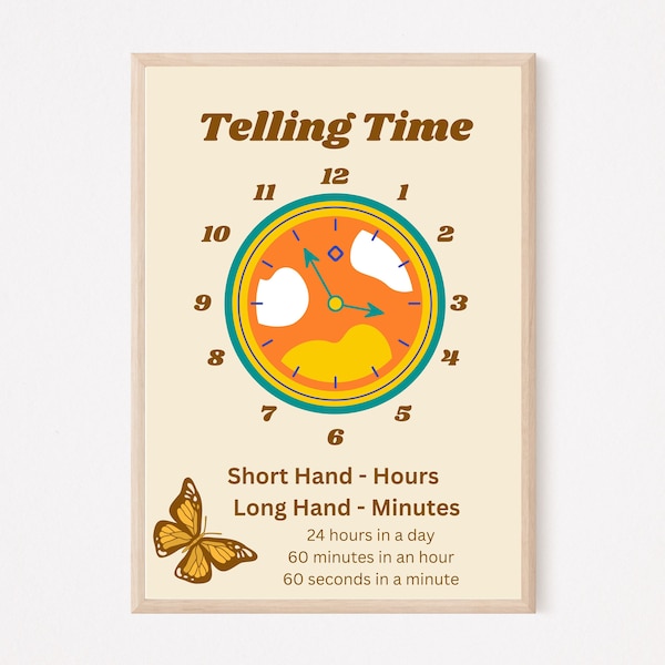 Telling Time - Etsy